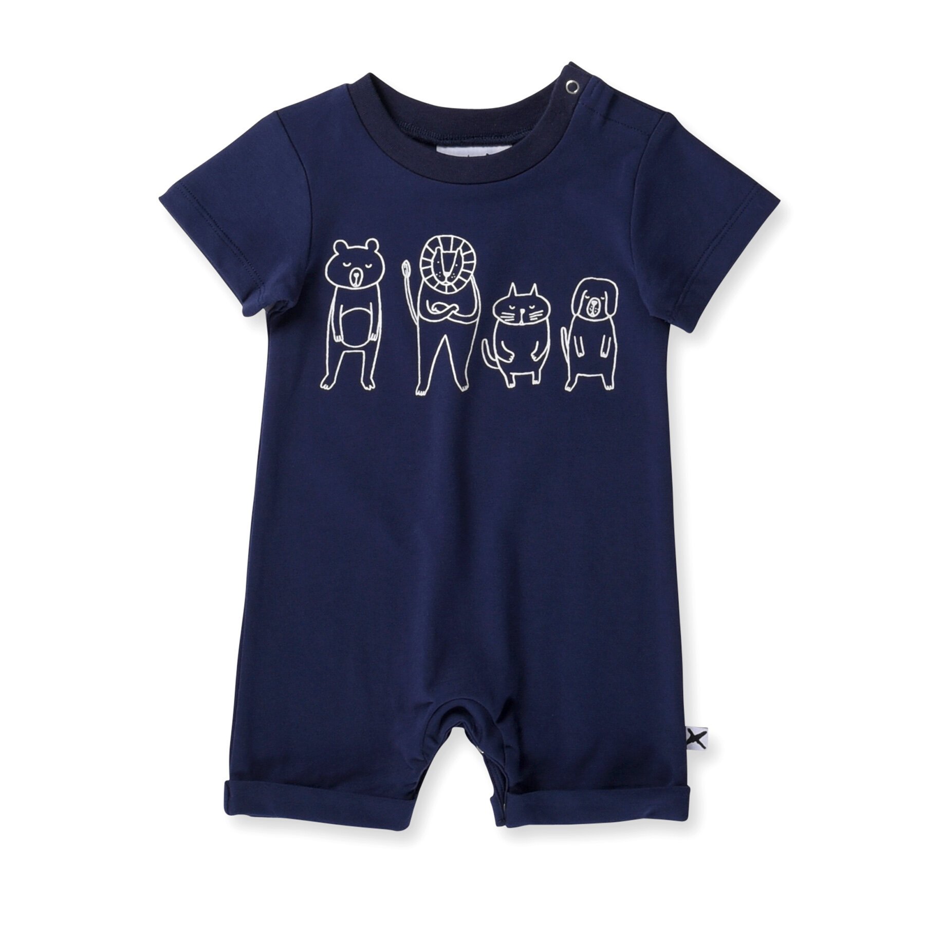 Minti Baby Animal Mates Brooklyn Suit - Ink - SHOP BY BRAND-Minti ...