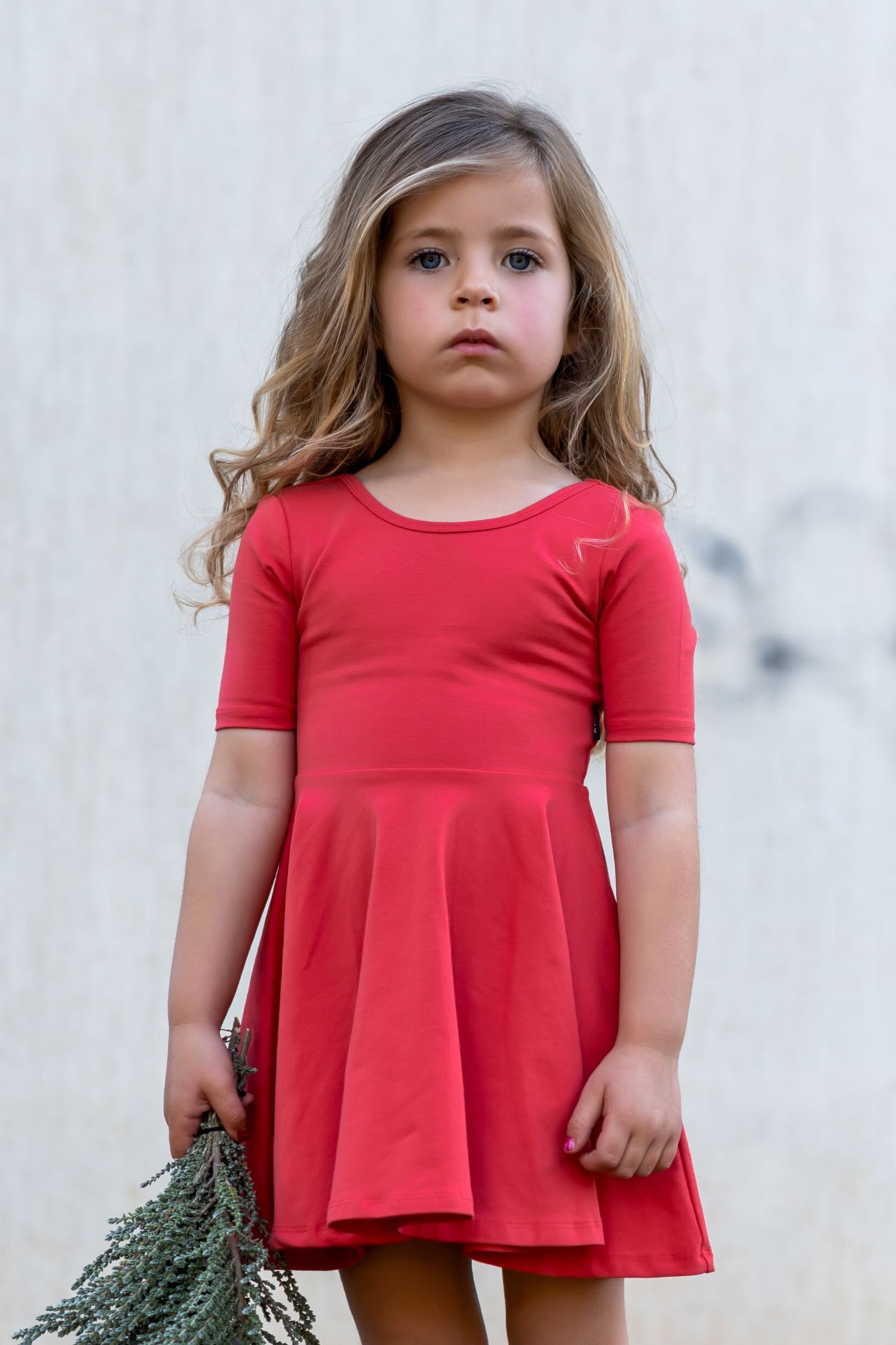 Rock Your Kid True Red Mabel Dress - CLOTHING-GIRL-Girls Dresses : Kids ...