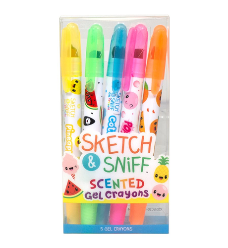 Smens Sketch & Sniff Gel Crayons 5 Pack - PLAY-Art & Craft : Kids ...