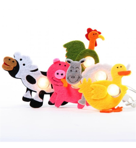 Farmyard Animal String Lights - BABY ESSENTIALS-Night Lights : Kids ...