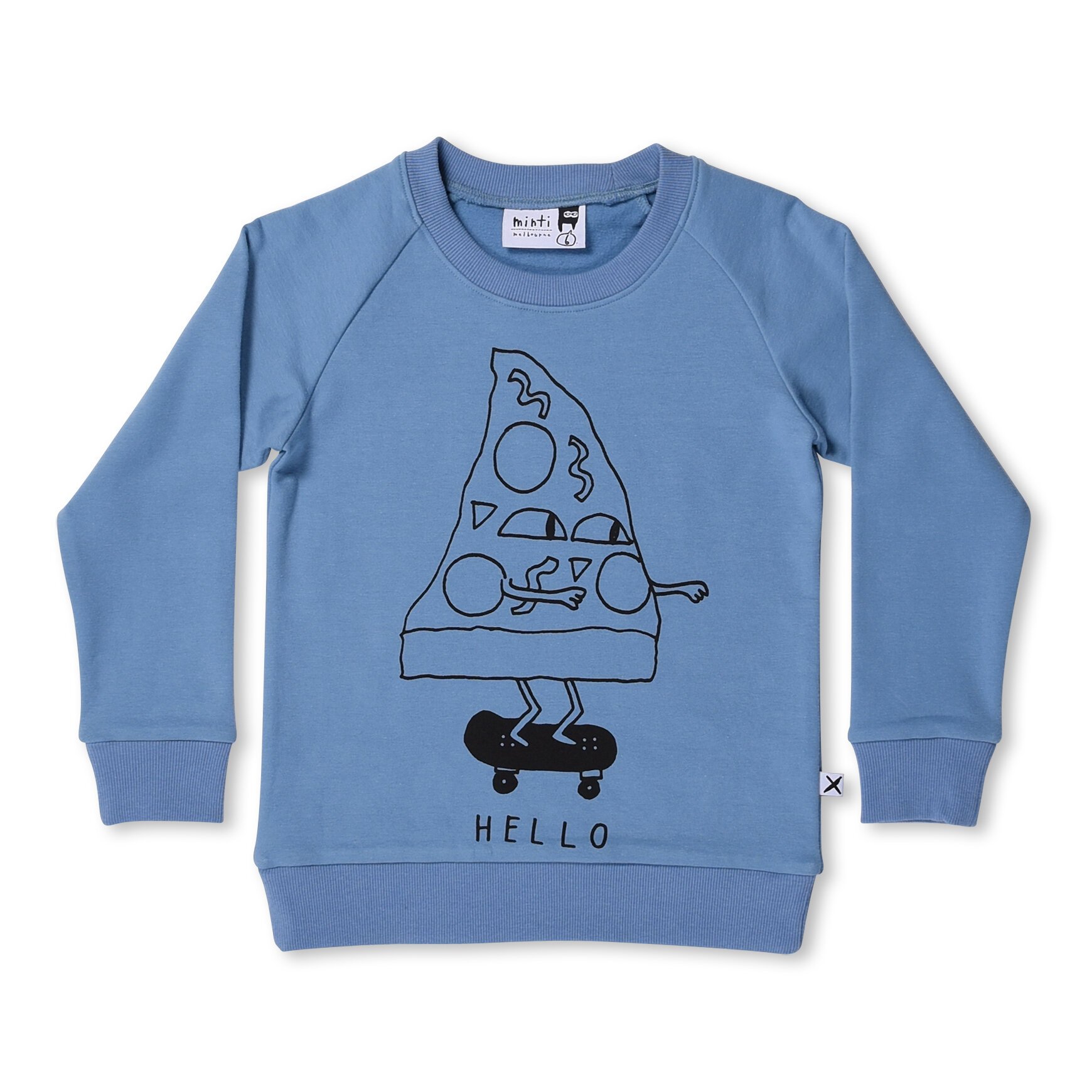 Minti Fast Foods Furry Crew - Muted Blue - SHOP BY BRAND-Minti : Kids ...