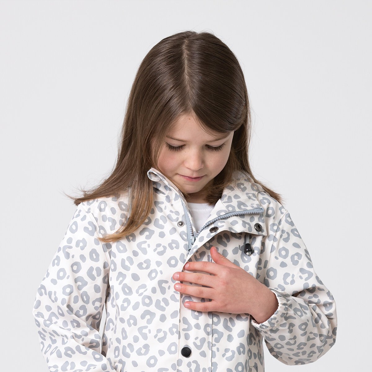 Cry Wolf Play Jacket - Grey Leopard - CLOTHING-RAINWEAR : Kids Clothing ...