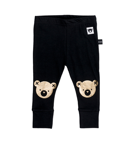 Hux Baby Gold Bear Legging - SHOP BY BRAND-Huxbaby : Kids Clothing NZ ...