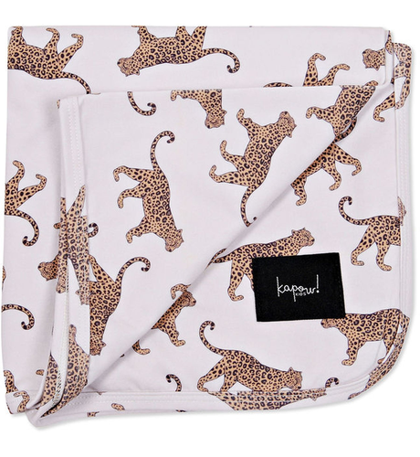 Kapow Leopard Swaddle Blanket - BABY ESSENTIALS-Bedding : Kids Clothing ...