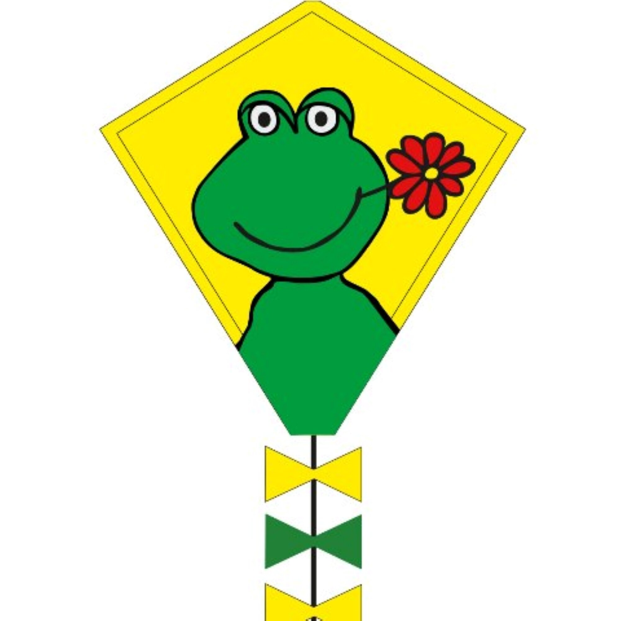 Eddy 50cm Diamond Kite - Happy Frog - PLAY-Outdoor Toys : Kids Clothing ...