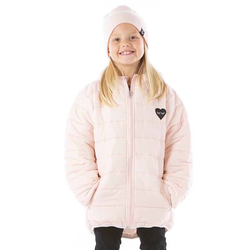 Hello Stranger Puffer Jacket - Pink - SHOP BY BRAND-Hello Stranger ...