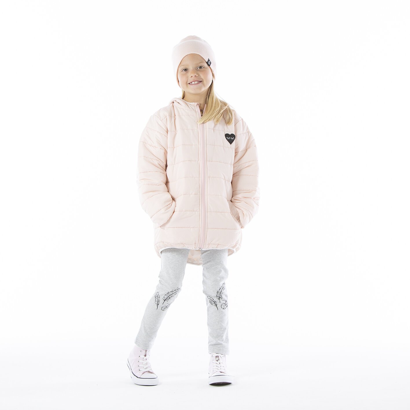 Hello Stranger Puffer Jacket - Pink - SHOP BY BRAND-Hello Stranger ...