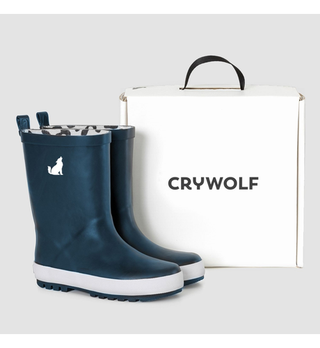 Crywolf Rain Boots - Midnight Blue - CLOTHING-RAINWEAR : Kids Clothing NZ : Shop Online : Kid ...