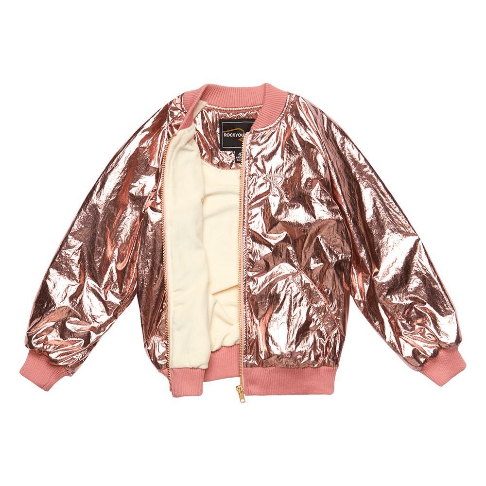 Rock Your Kid Metallic Pink Jacket - SHOP BY BRAND-Rock Your Kid : Kids ...