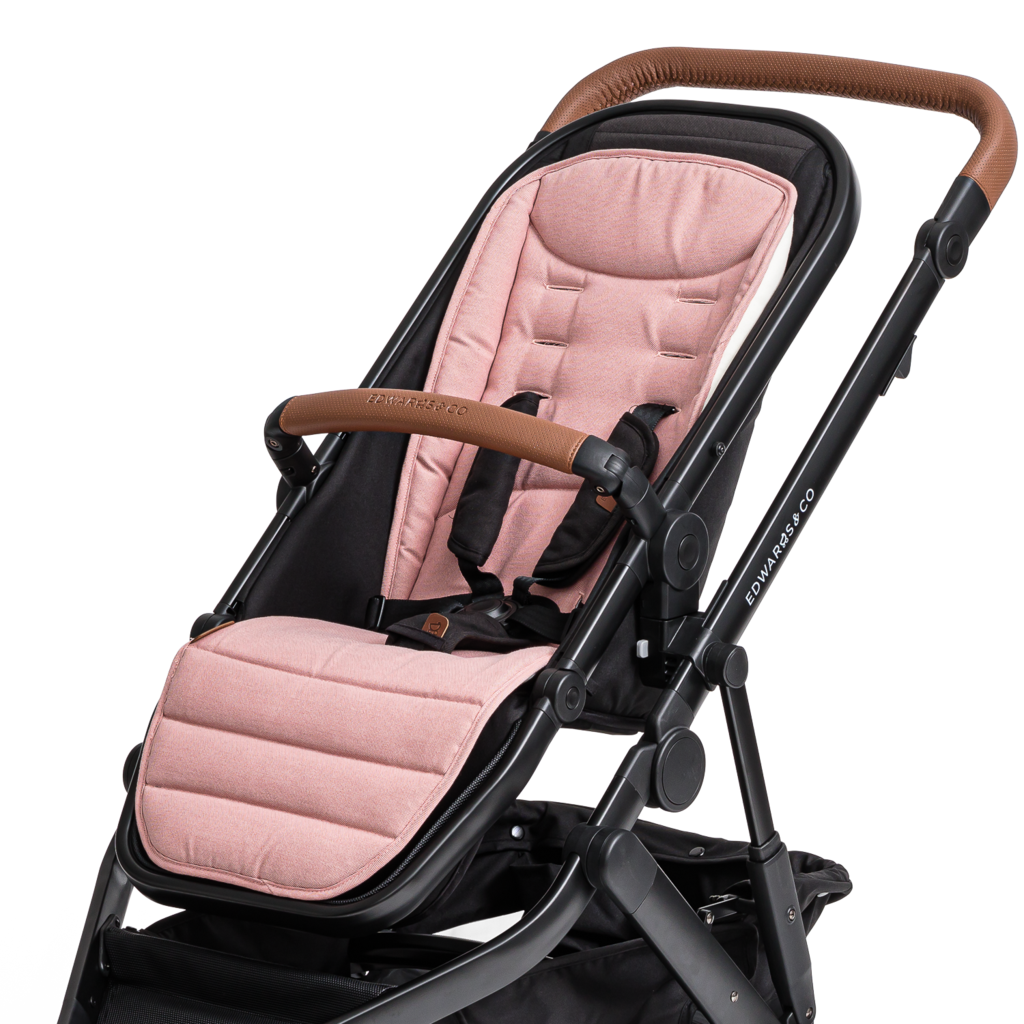 Edwards & Co Luxe Stroller Liner - Pink - SHOP BY BRAND-Edwards & Co ...