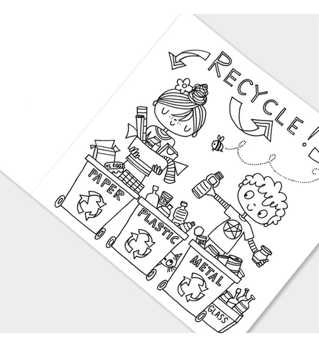 Save The Earth Colouring Book - PLAY-Art & Craft : Kids Clothing NZ ...