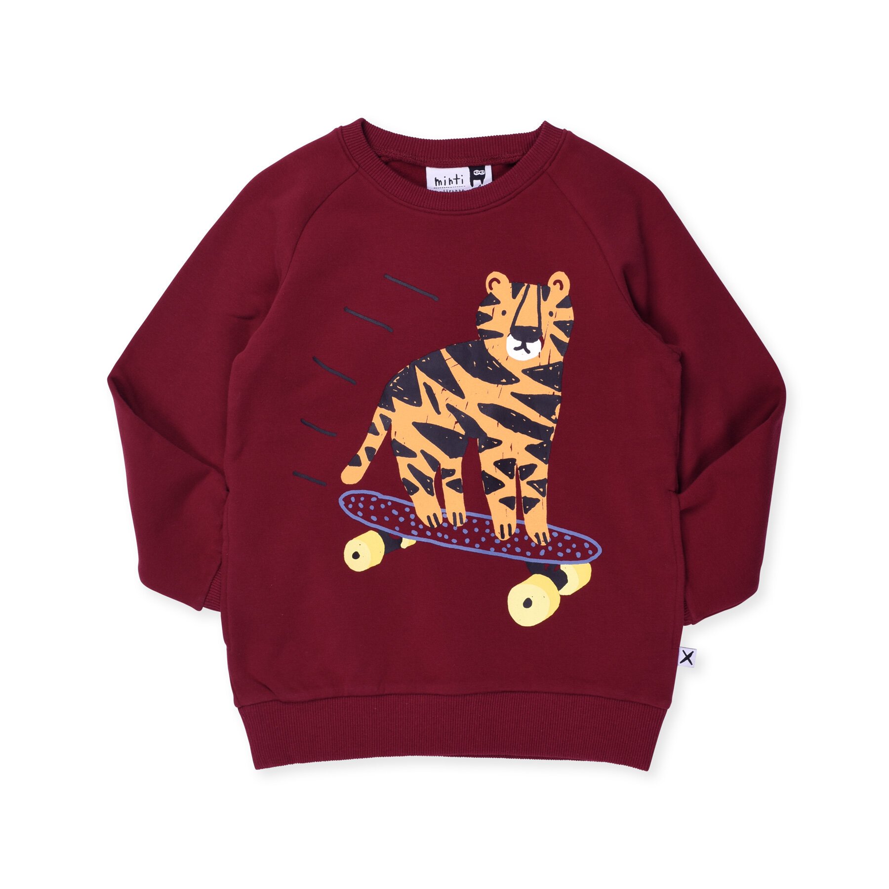 Minti Rolling Tiger Furry Crew - Burnt Red - SHOP BY BRAND-Minti : Kids ...