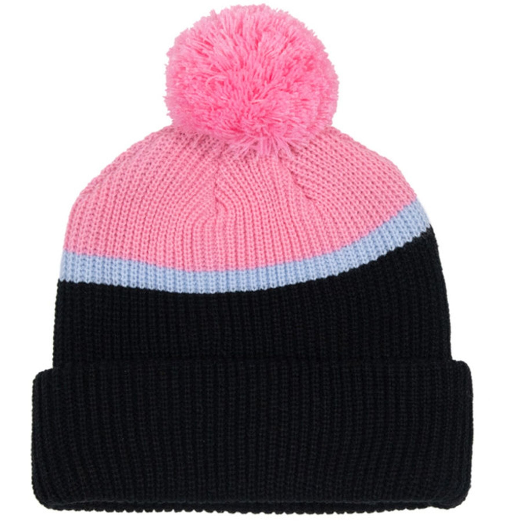 Santa Cruz Striped Reverse Dot Beanie - Black - CLOTHING-HATS-Beanies ...