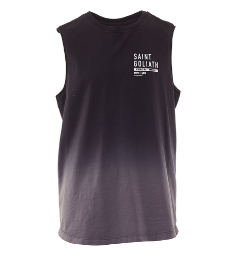 St Goliath Fade Muscle - Black - CLOTHING-BOY-Boys S/S Tees & Singlets ...