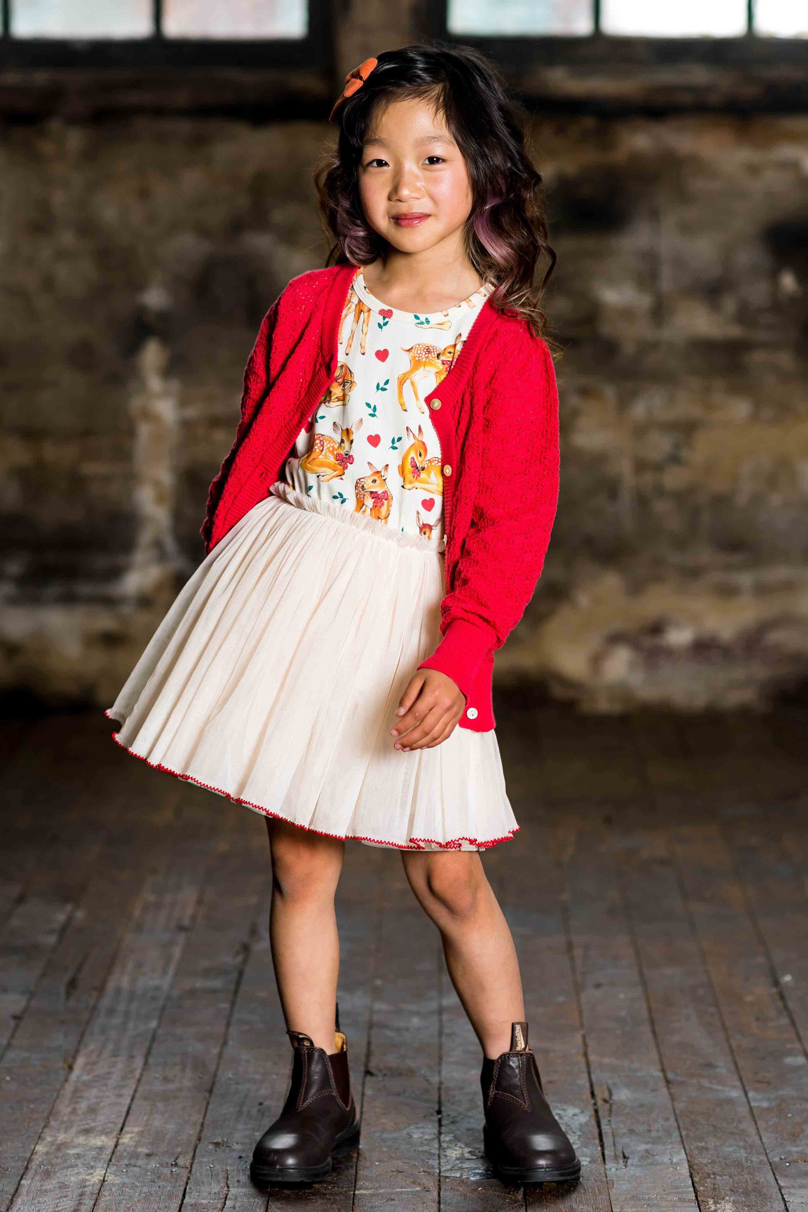 Rock Your Kid Darcy Red Cardigan - CLOTHING-GIRL-Girls Cardis ...