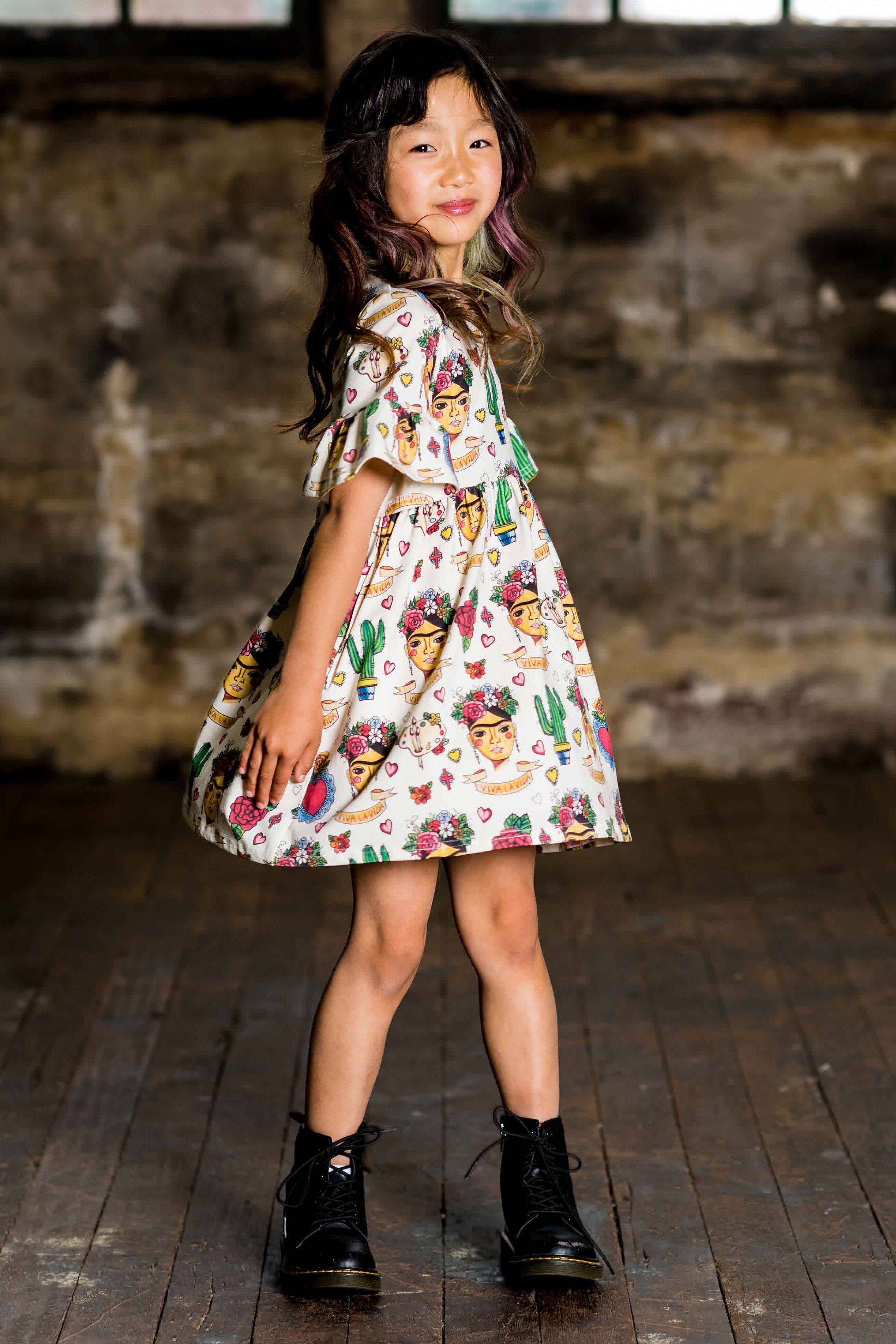 Rock Your Kid Viva La Vida S/S Dress - SHOP BY BRAND-Rock Your Kid ...
