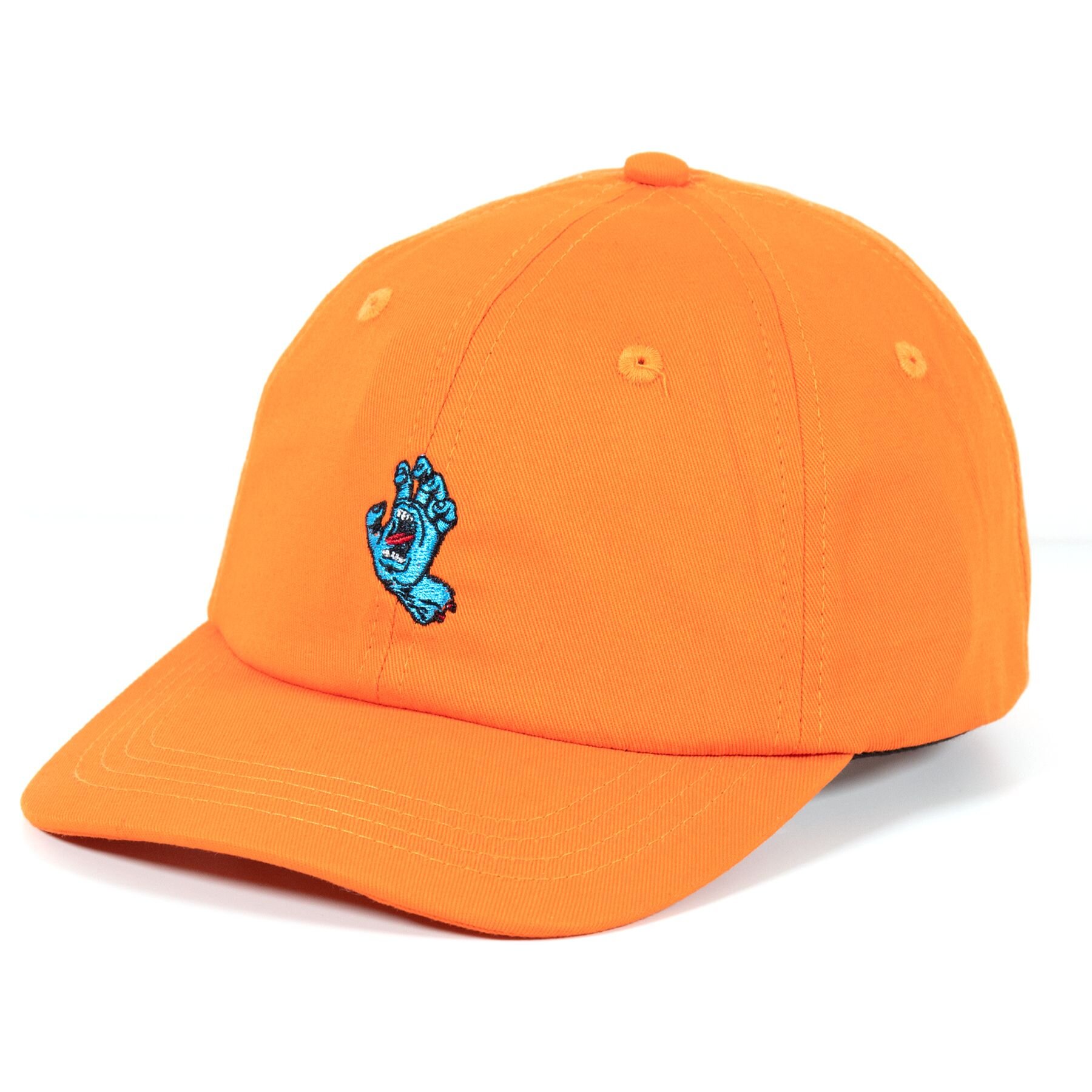 Santa Cruz Screaming Hand Baseball Hat - Orange - CLOTHING-HATS-Caps ...