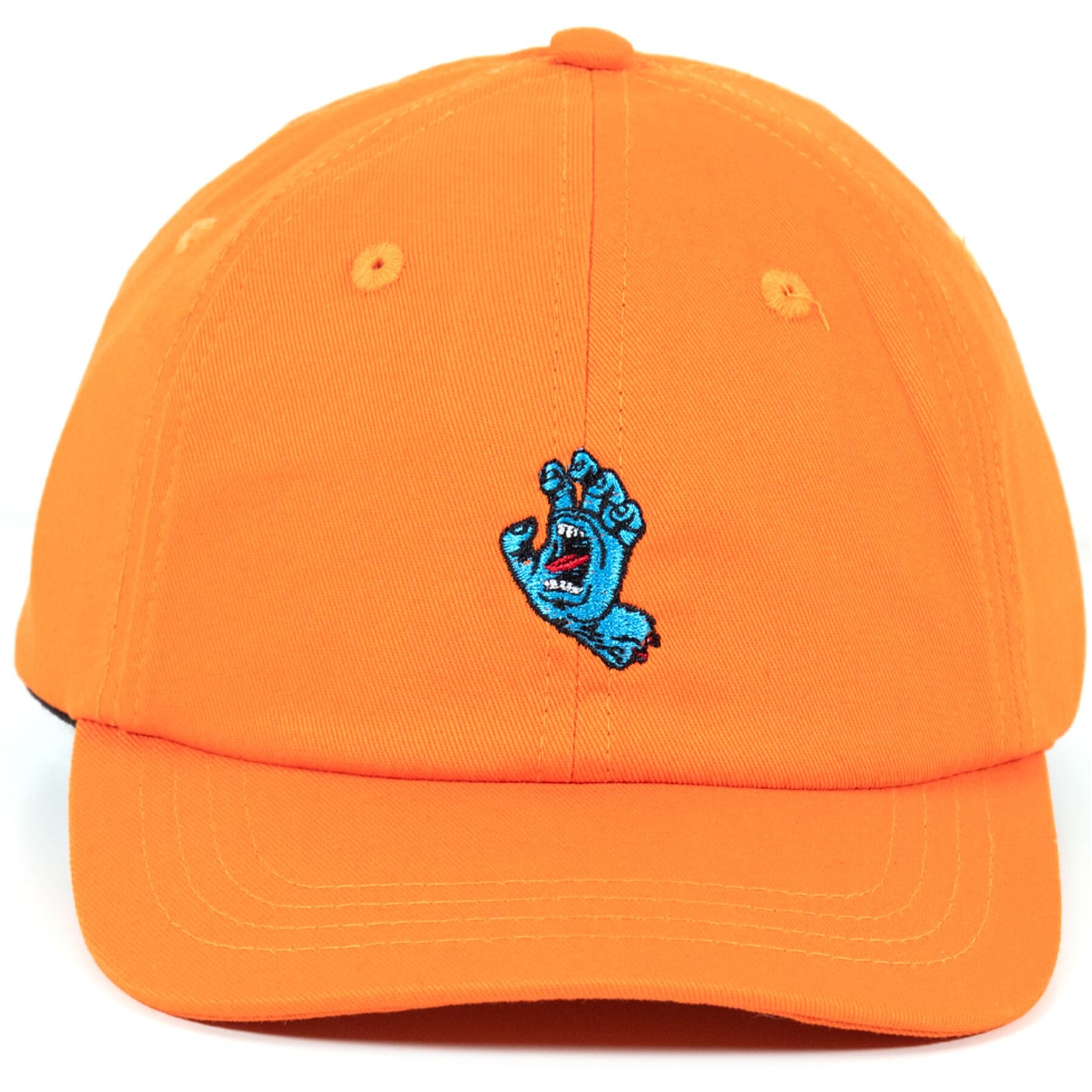 Santa Cruz Screaming Hand Baseball Hat - Orange - CLOTHING-HATS-Caps ...