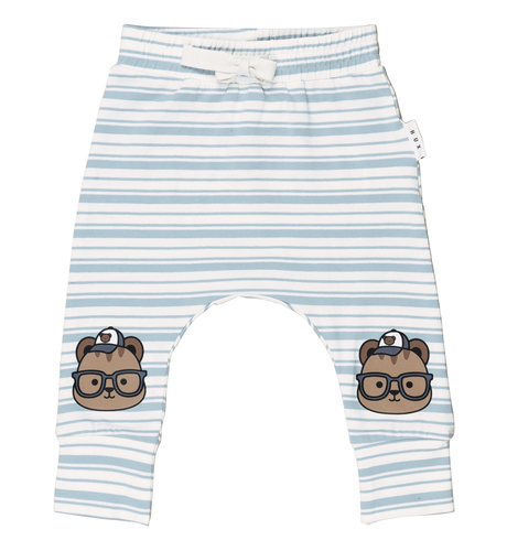 Huxbaby Chippy Dusty Blue Knee Drop Crotch Pant - CLOTHING-BABY-Baby ...