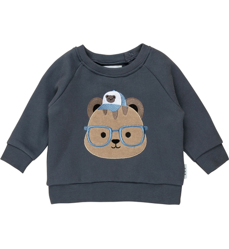 Huxbaby Chippy Sweatshirt - Ink - SALE-Sale Girls Clothing-Crews ...