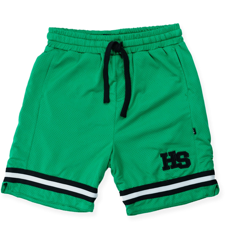 Hello Stranger Varsity Short - Green - CLOTHING-BOY-Boys Shorts : Kids ...
