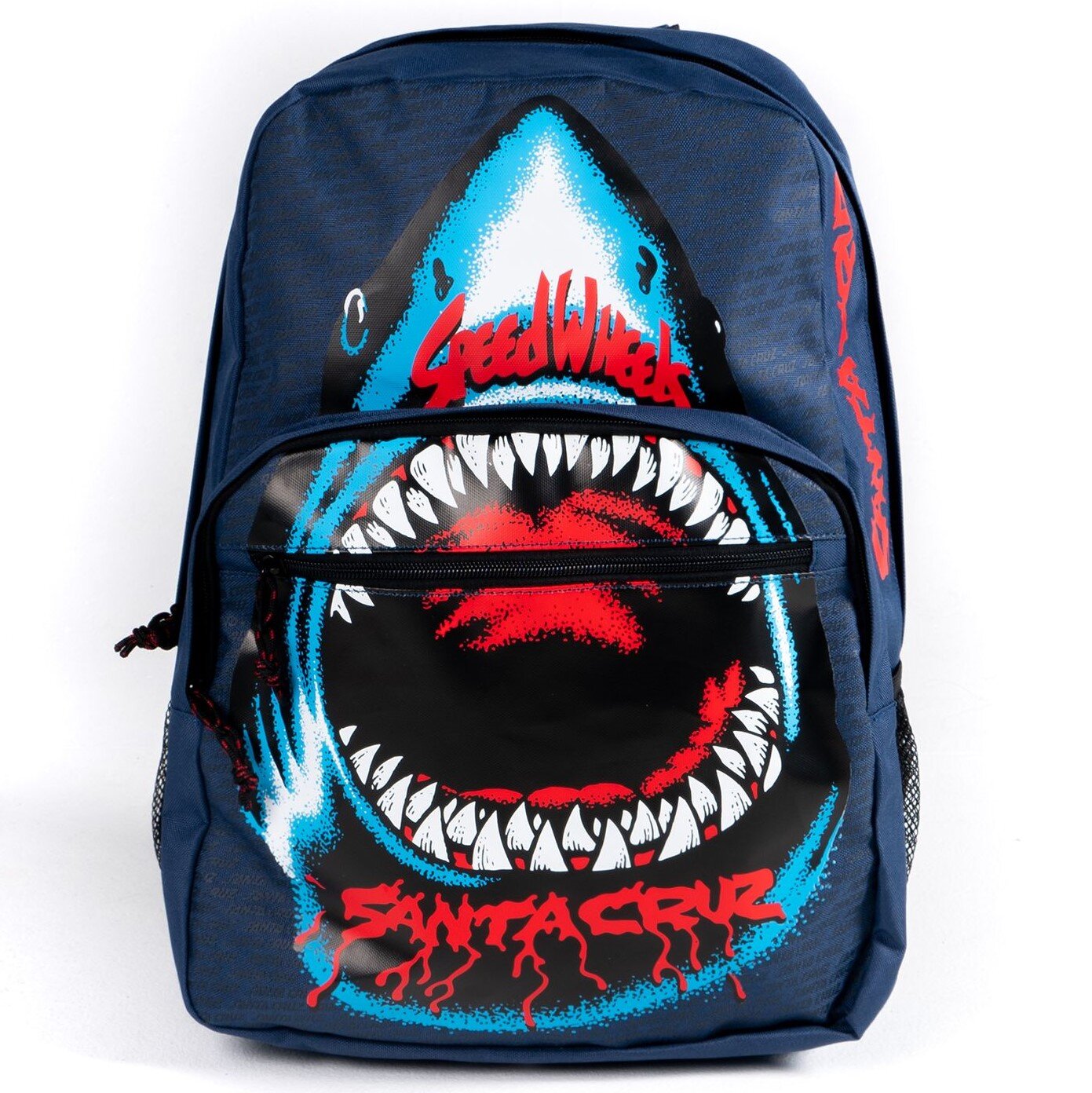 Santa Cruz Speed Wheels Shark School Backpack - Navy - KIDS STUFF ...