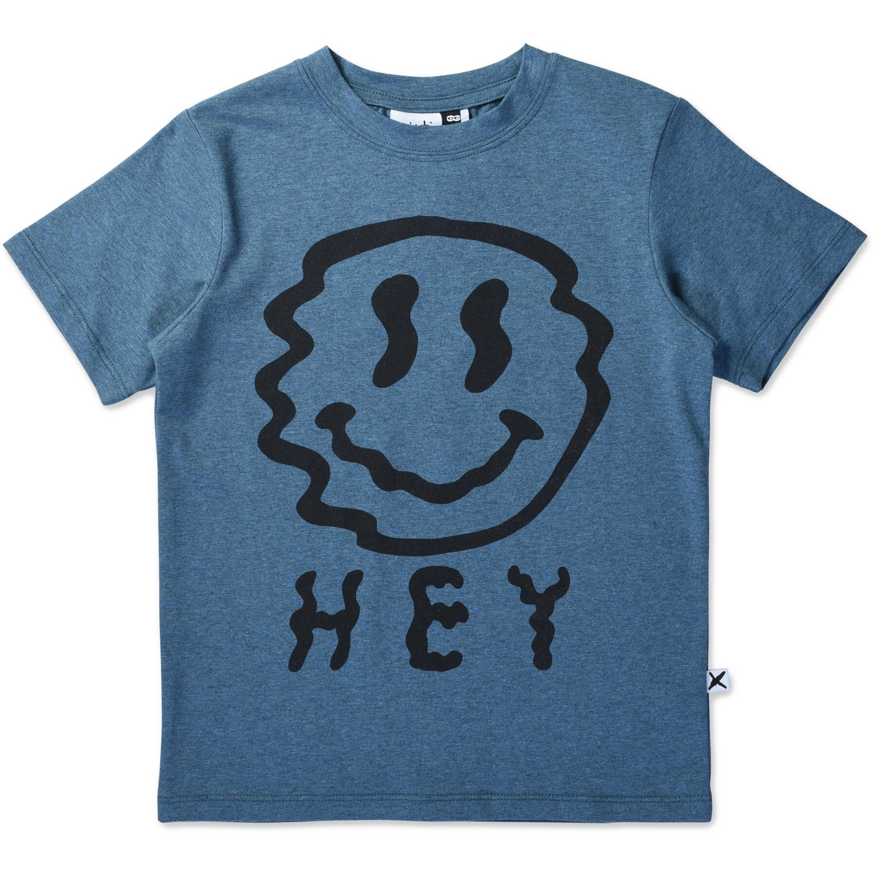 Minti Spacey Hey Tee - Teal Marle - SALE-Boys Sale : Kids Clothing NZ ...