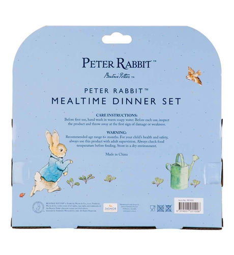 Peter Rabbit 3pc Dinner Set - BABY ESSENTIALS-Feeding-Plates & Utensils ...