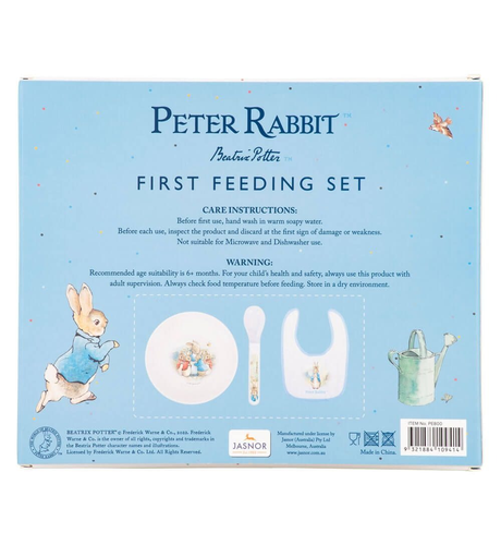 Peter Rabbit First Feeding Set - BABY ESSENTIALS-Feeding-Plates ...