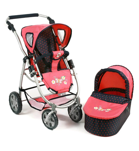 Chic Bayer Doll Stroller/Carrycot Combo - PLAY-Dolls & Acc. : Kids ...