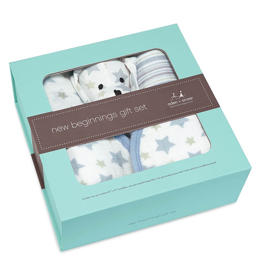 Aden & Anais Gift Set - Prince Charming - BABY ESSENTIALS-Wrapping ...