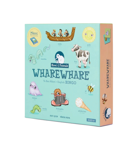 Wharewhare - Te Reo Maori Bilingual Bingo - PLAY-Games : Kids Clothing ...