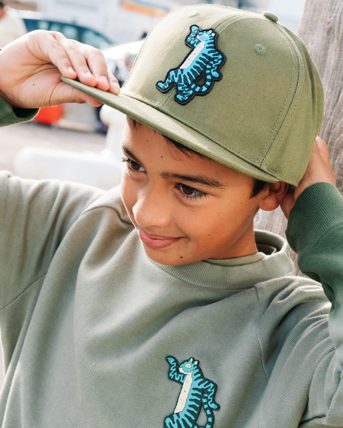 Band Of Boys Dancing Tiger Hip Hop Cap - SALE-Boys Sale : Kids Clothing ...