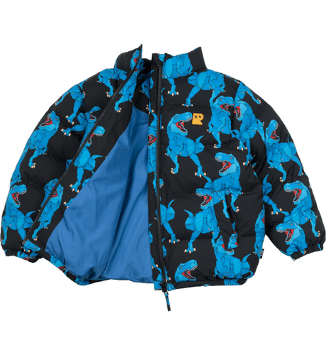 Rock Your Kid Blue Rex Puff Padded Jacket - CLOTHING-BOY-Boys Jackets ...