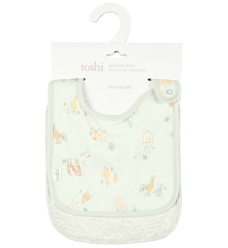 Toshi Baby Bib Story 2pk - Country Bumpkins - BABY ESSENTIALS-Feeding ...