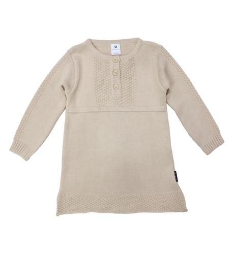 Korango Textured Knit Dress - Tapioca - SHOP BY BRAND-Korango : Kids ...