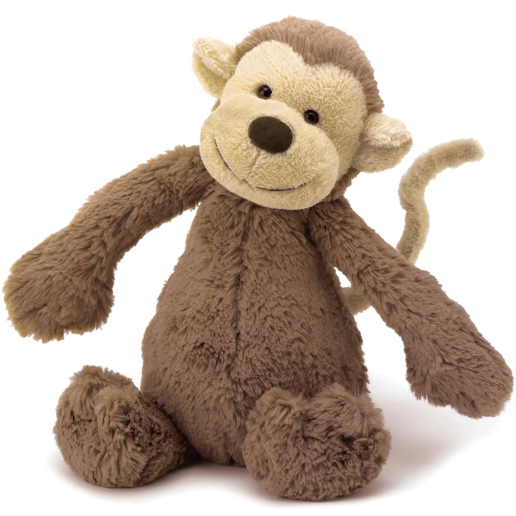 Jellycat Bashful Brown Monkey - Medium - PLAY-Soft Toys : Kids Clothing ...