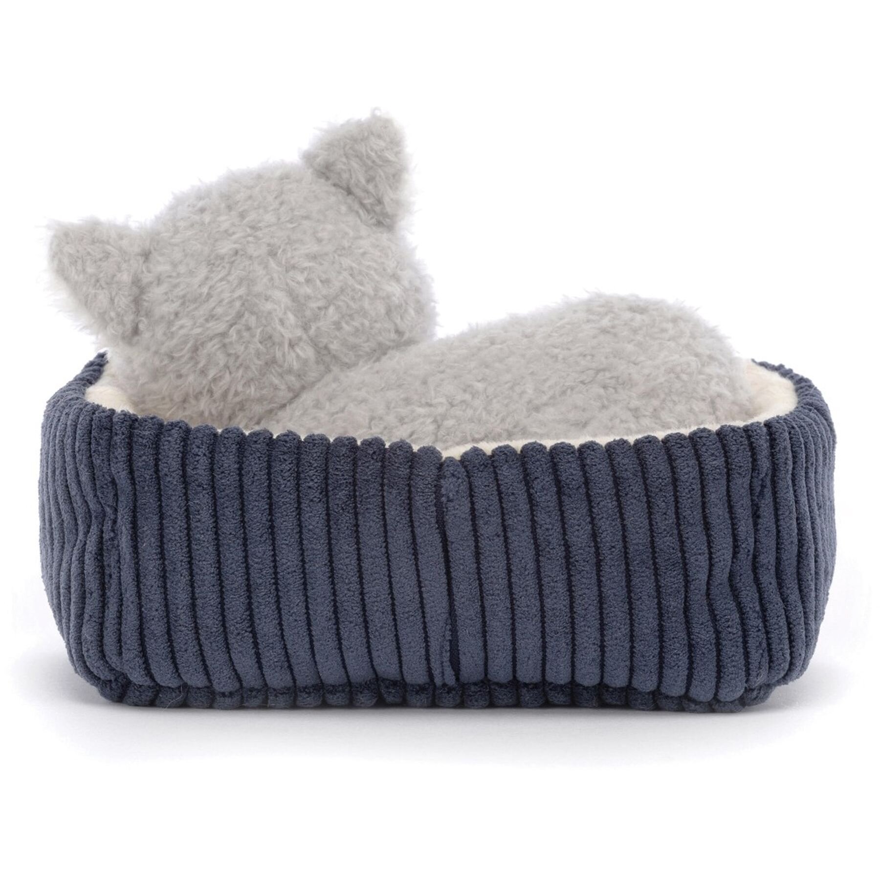 Jellycat Napping Nipper Grey Cat - PLAY-Soft Toys : Kids Clothing NZ ...