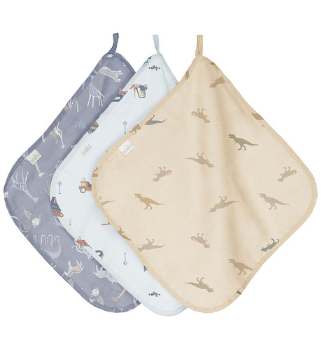 Toshi Baby Washcloth Muslin 3pk - Little Diggers - BABY ESSENTIALS ...