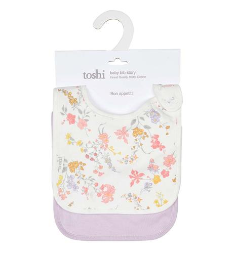 Toshi Baby Bib 2pk - Isabelle - BABY ESSENTIALS-Feeding-Bibs : Kids ...