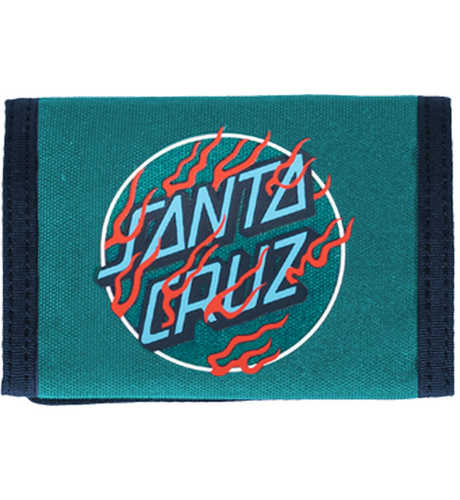 Santa Cruz Inferno Dot Wallet - Teal - SHOP BY BRAND-Santa Cruz : Kids ...