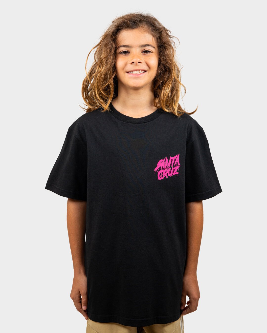 Santa Cruz OG Slasher Tee - Black - CLOTHING-BOY-Boys S/S Tees ...