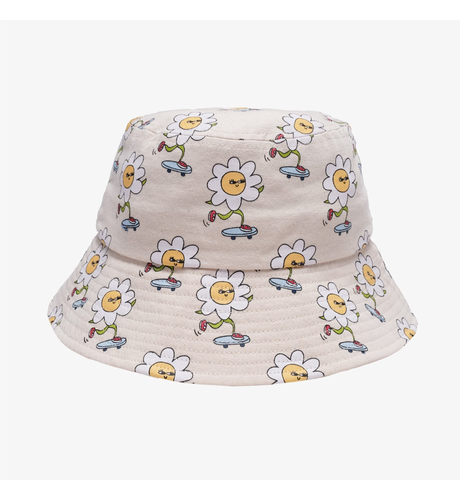 The Girl Club Daisy Skater On Repeat Natural Bucket Hat - CLOTHING-HATS ...