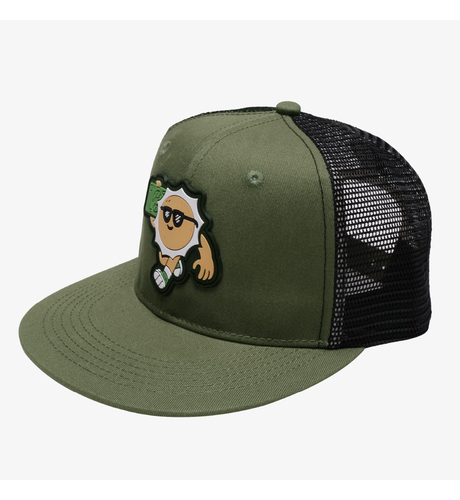 Band Of Boys Have A Good Day Green Mesh Trucker Cap - CLOTHING-HATS ...