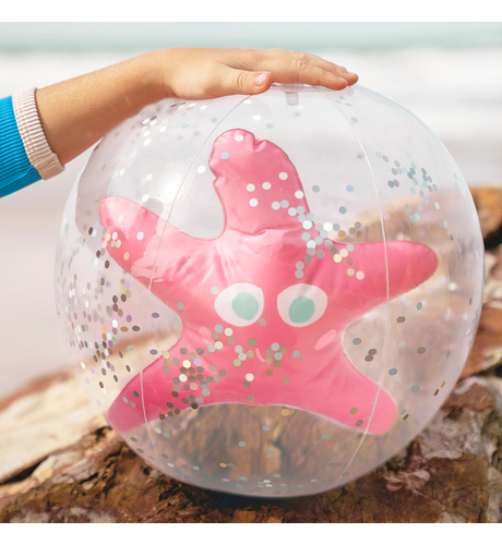 Sunnylife 3D Inflatable Beach Ball Ocean Treasure Rose - PLAY-Outdoor ...