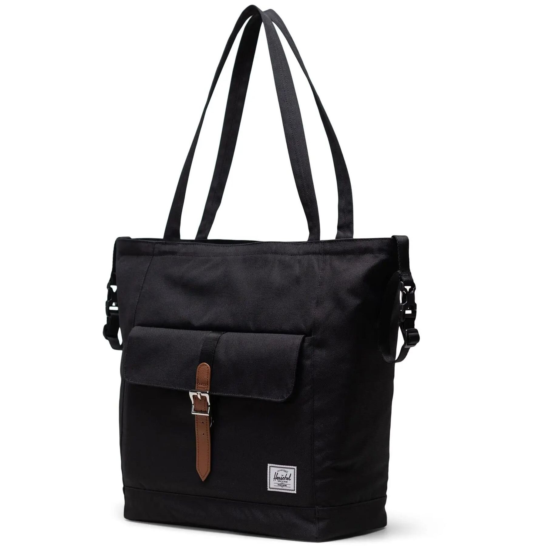 Herschel Retreat Tote Diaper Bag 20L Black BABY ESSENTIALS Nappy Bags Kids Clothing NZ Shop Online Kid Republic Herschel