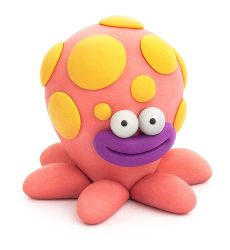 Hey Clay Ocean Set (Shark, Octopus, Stingray) - 6 Cans - PLAY-Art ...