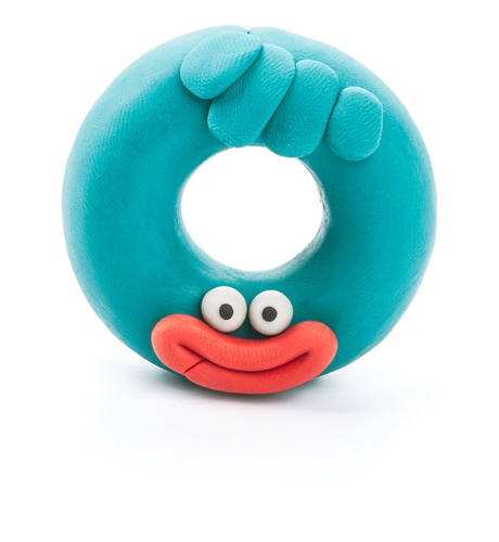 Hey Clay Monsters Set (Hipster, Bigwig, Donut) - 6 Cans - PLAY-Art ...