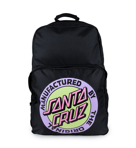Santa Cruz Mfg Dot Retro Backpack - Black - SHOP BY BRAND-Santa Cruz ...