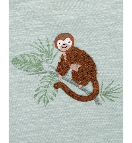 Bebe Milo Boucle Monkey Baby Tee - SALE-Baby Sale : Kids Clothing NZ ...